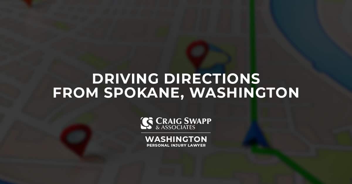 Spokane Wa Directions